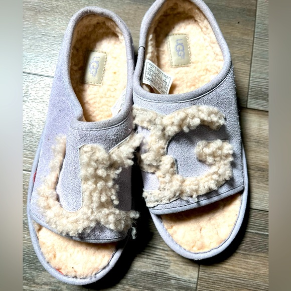 UGG | Shoes | Nwot Ugg Shearling Slide Slippers 5 | Poshmark